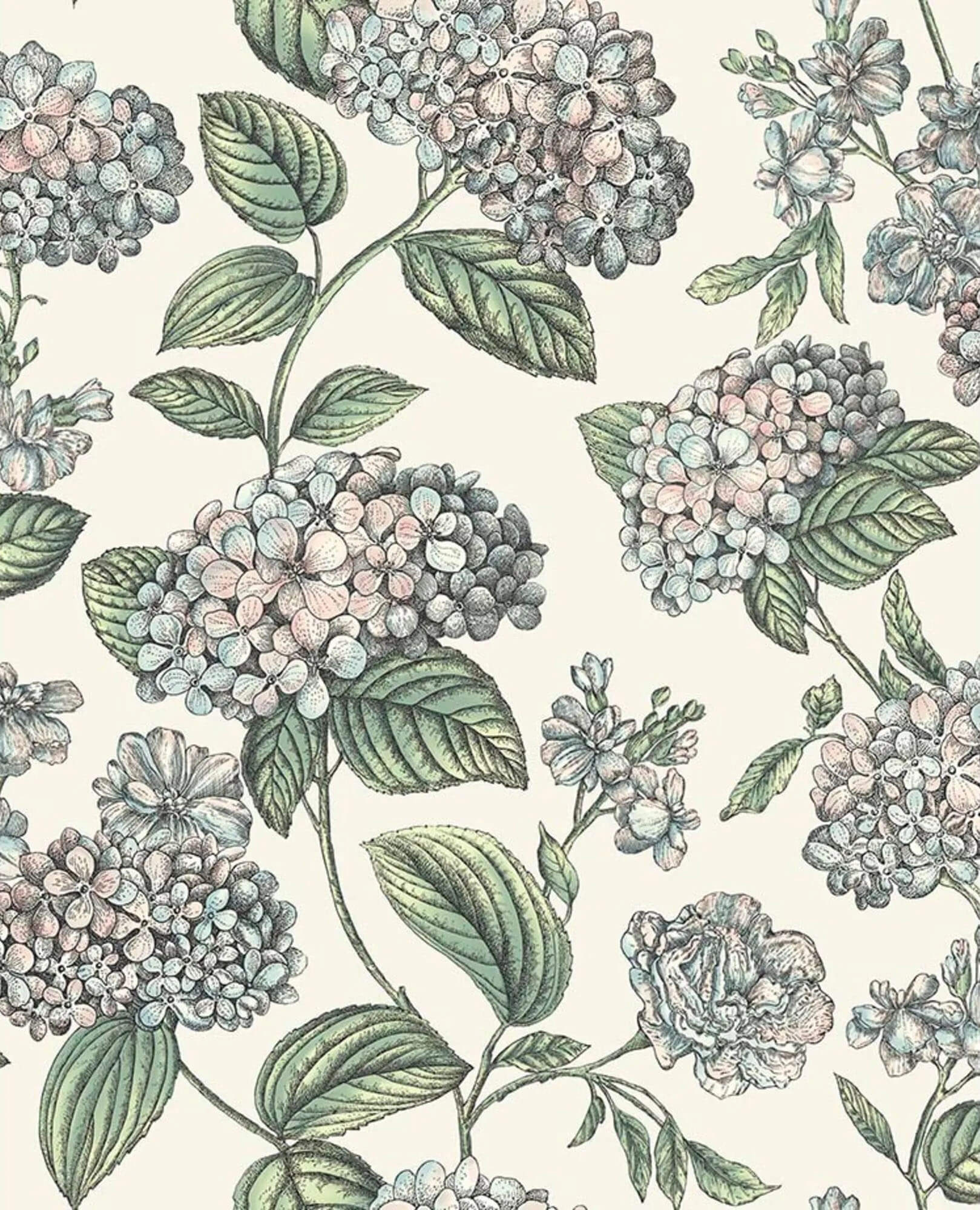 123/8039.CS.0 Cole & Son Fornasetti Senza Tempo II Ramo Di Ortensia ...