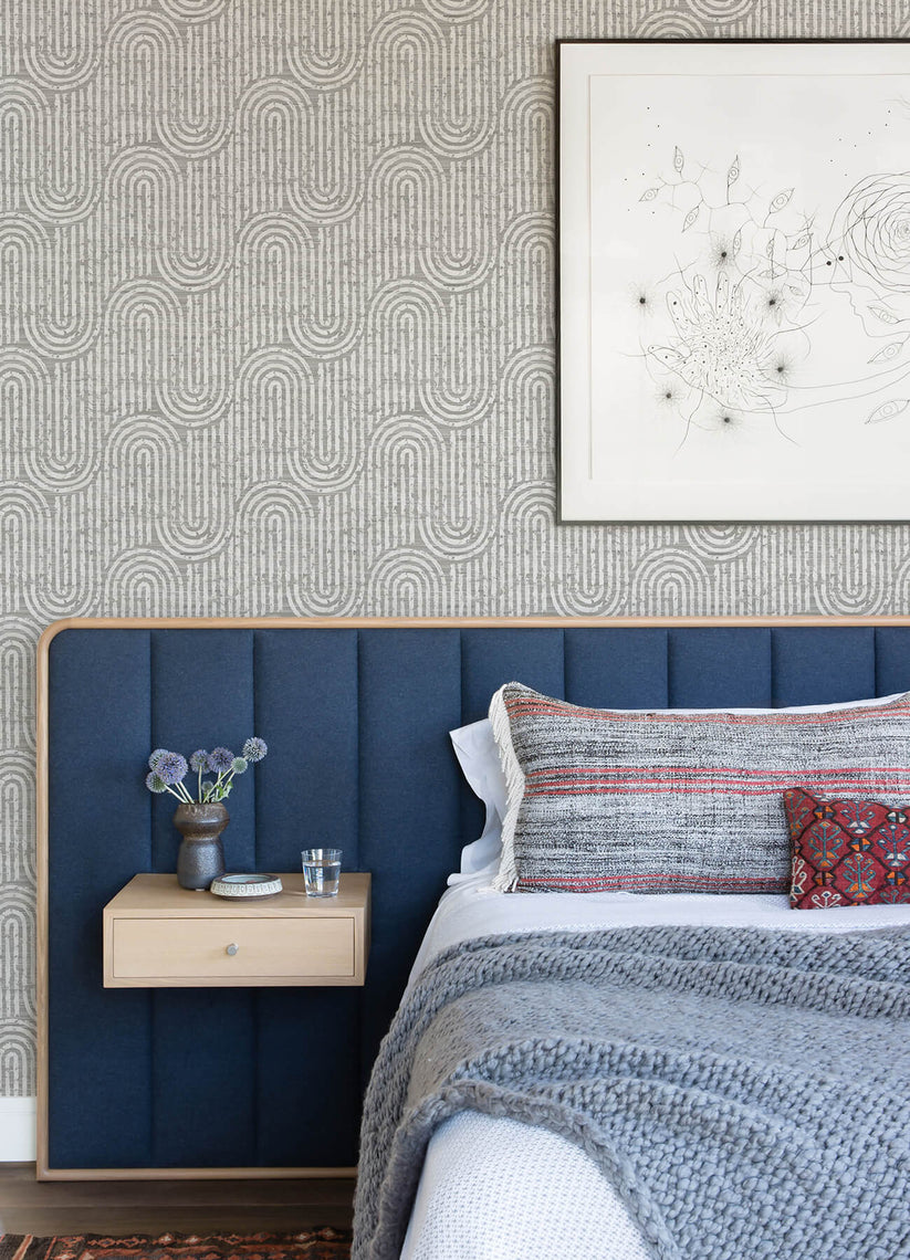 4034-26785 Scott Living Trippet Wallpaper - Grey – US Wall Decor