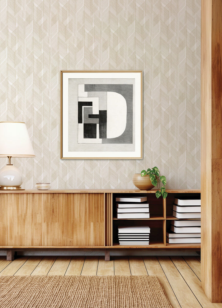 4155-27339 Drew & Jonathan Home IV Bryant Crosshatch Wallpaper - Gold ...