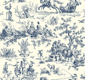 Shop Toile Wallpaper at US Wall Decor