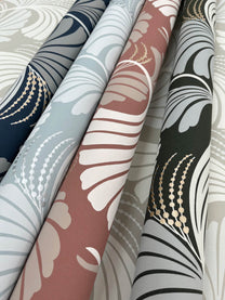 DT5133 Candice Olson After 8 Dancing Leaves Wallpaper - Navy – US Wall ...