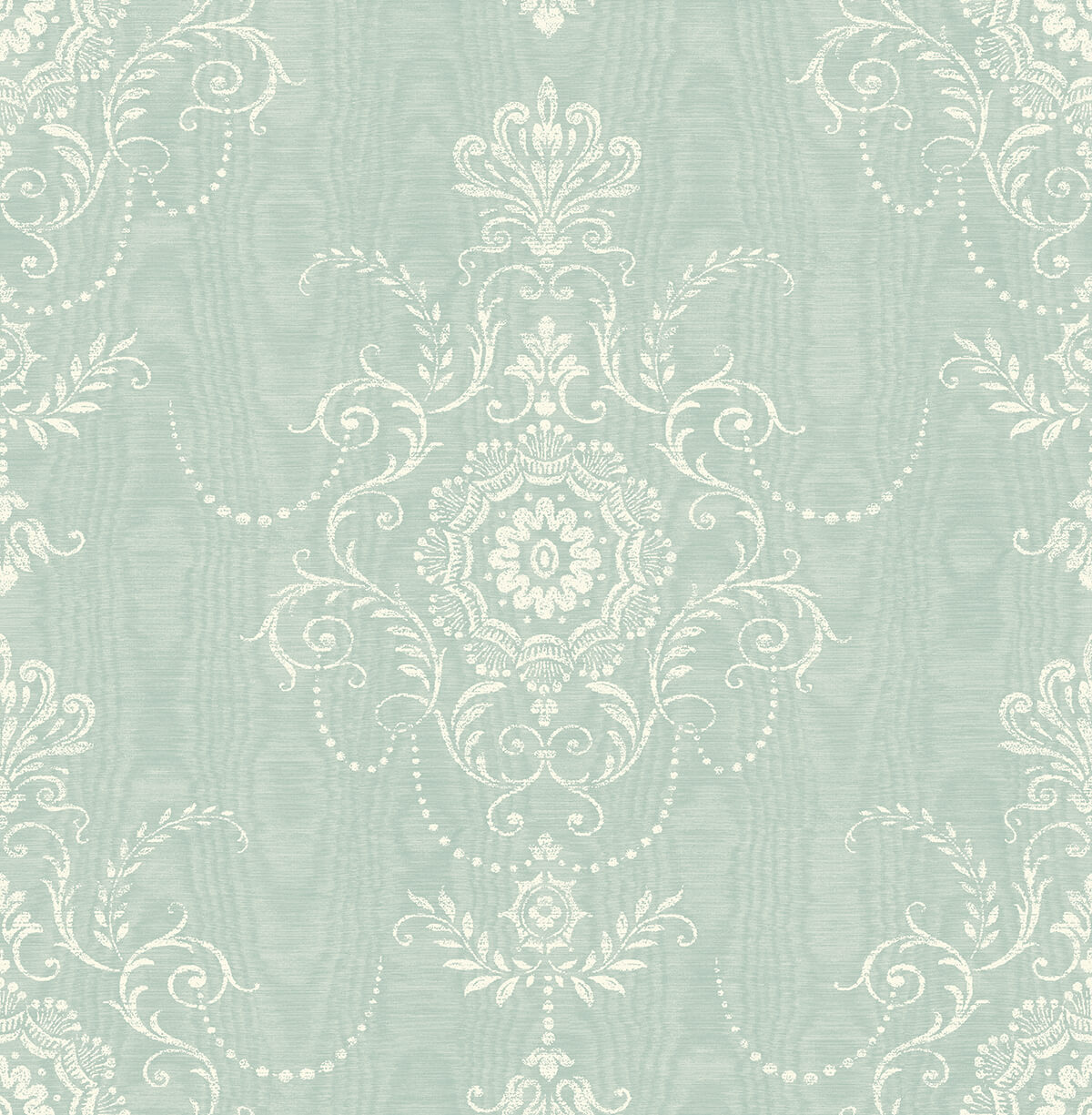 FC60314 Seabrook French Country Colette Cameo Wallpaper - Summer Sky ...
