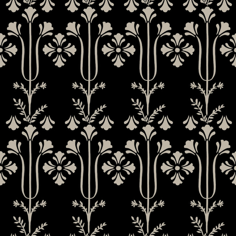 MF4803 Magnolia Home Book 4 Lydia Wallpaper - Black – US Wall Decor