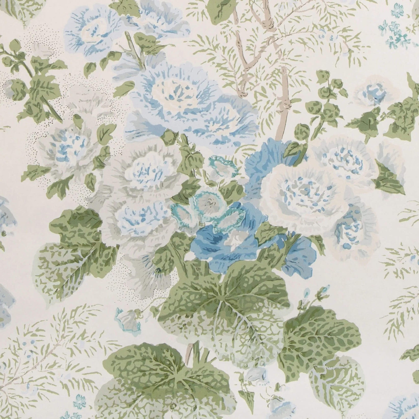 P2023115.153.0 Lee Jofa 200 Wallcovering Grand Althea Wallpaper - Blue ...