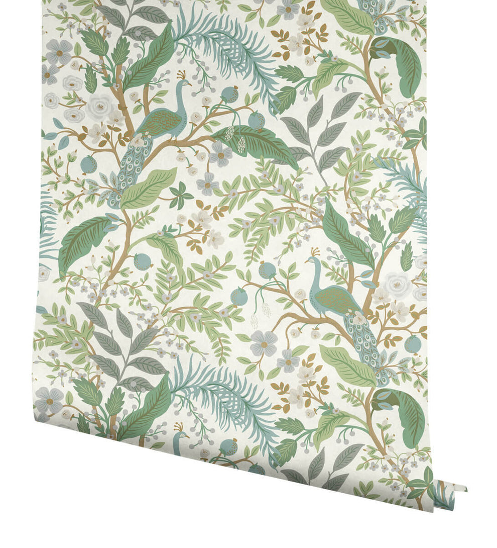 Rifle Paper Co Peacock Wallpaper