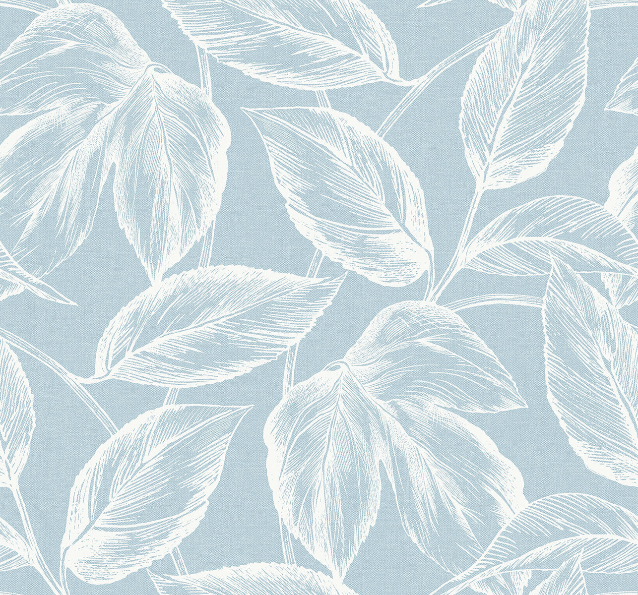 SC20022 Seabrook Summer House Beckett Sketched Leaves Wallpaper - Baby ...