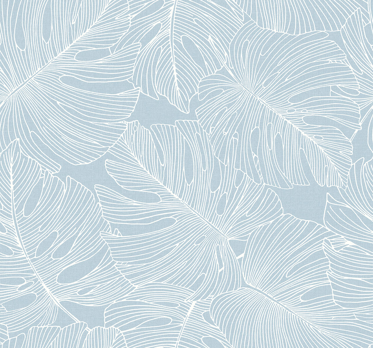 SC20202 Seabrook Summer House Tarra Monstera Leaf Wallpaper - Early Sky ...