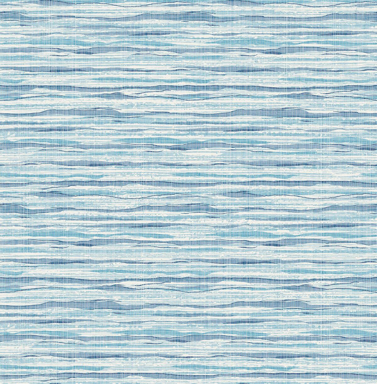 Seabrook Summer House Skye Wave Stringcloth Wallpaper - Summer Surf ...