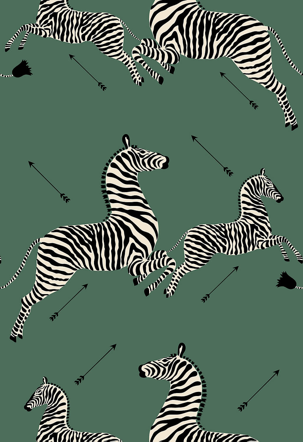 SC0004WP81388M Scalamandre Zebras Collection Wallpaper - Serengeti ...