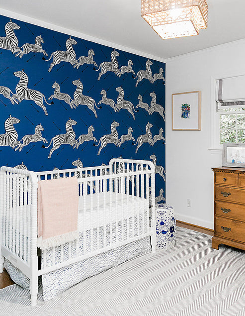 SC0008WP81388M Scalamandre Zebras Collection Wallpaper - Denim – US ...