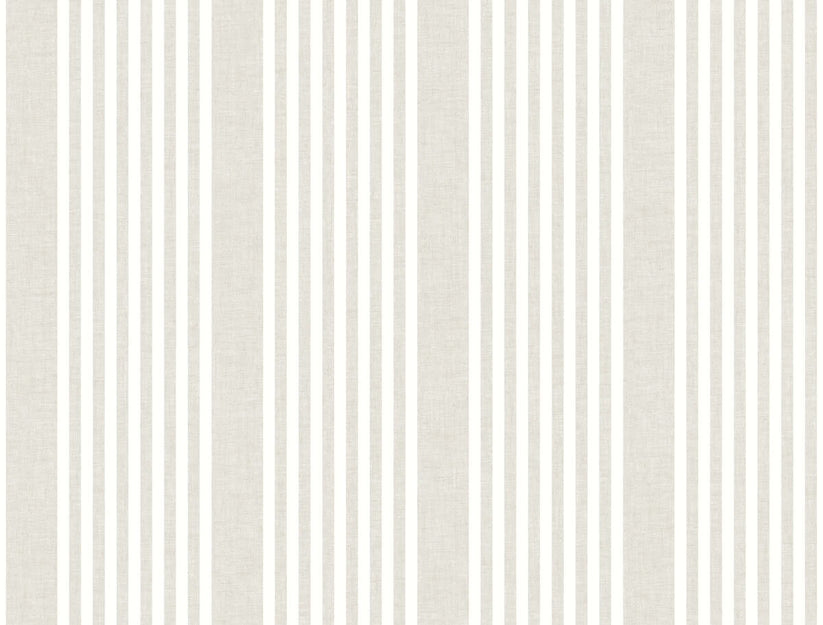 SR1581MH Magnolia Home Book 4 French Linen Stripe Wallpaper - Soft ...