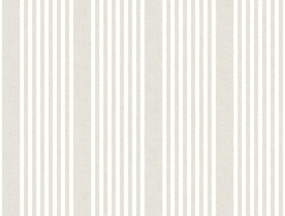 SR1581MH Magnolia Home Book 4 French Linen Stripe Wallpaper - Soft ...