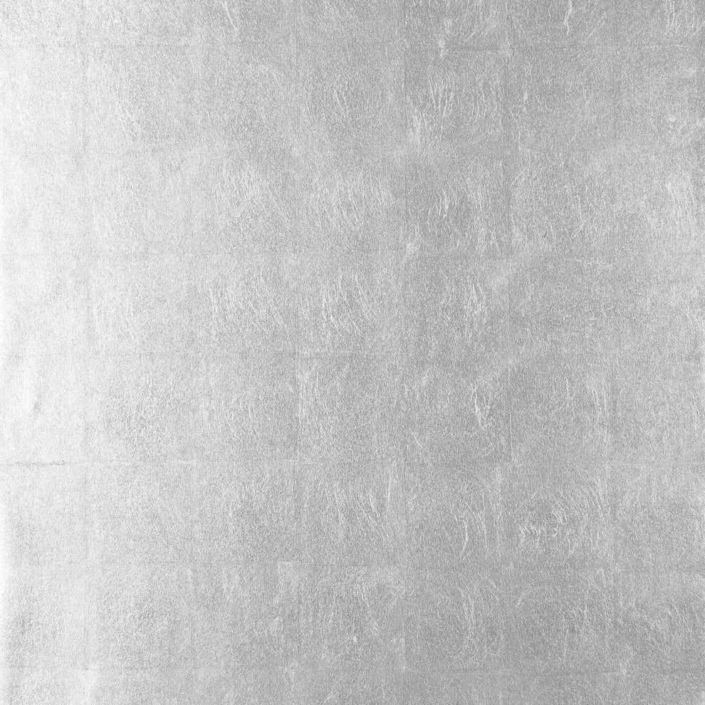 T41010 Thibaut Modern Resource 4 Metal Leaf Wallpaper - Metallic Silver ...