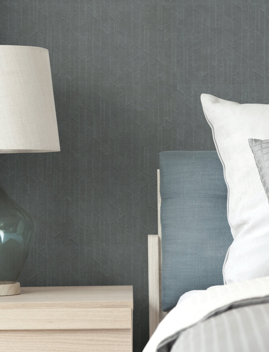 UD2595N Urban Digest Verge Wallpaper - Dark Slate – US Wall Decor