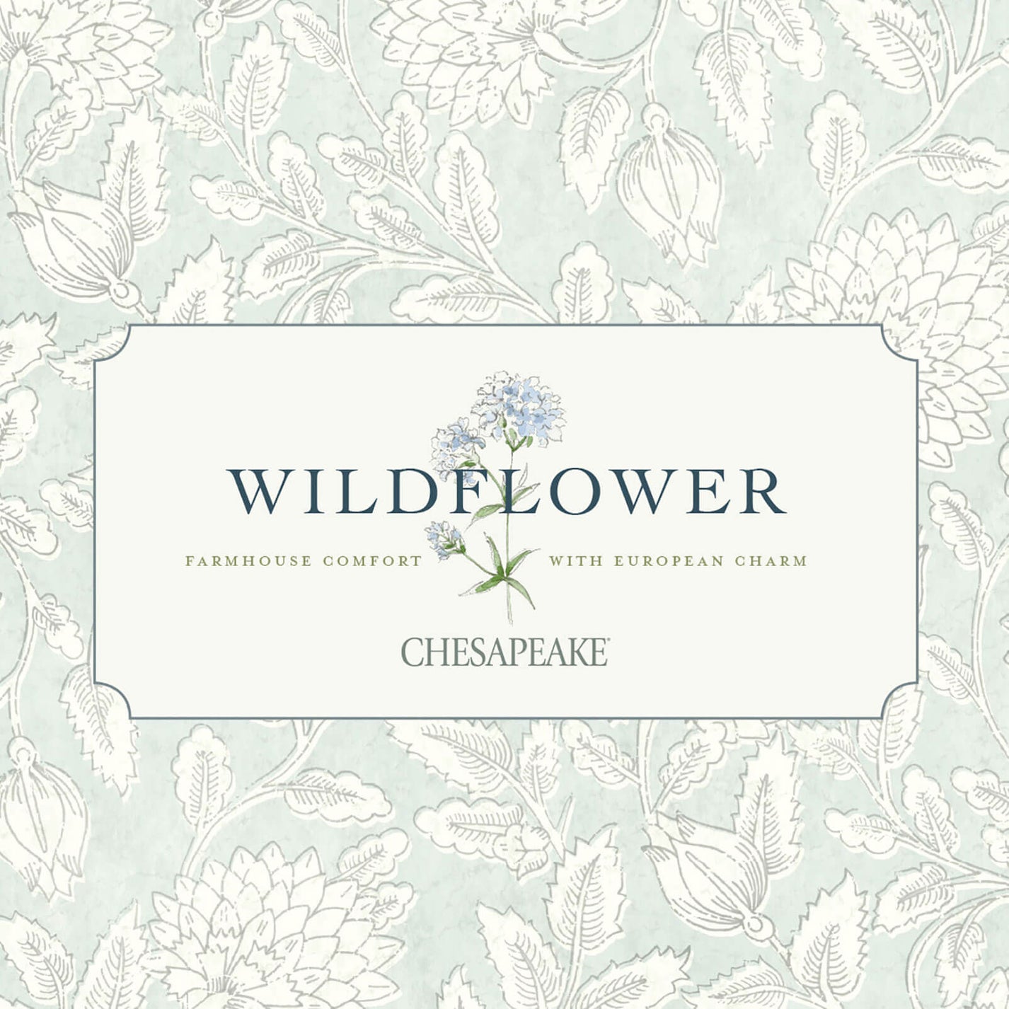 4134-72539 Chesapeake Wildflower Vadouvan Jacobean Trail Wallpaper ...