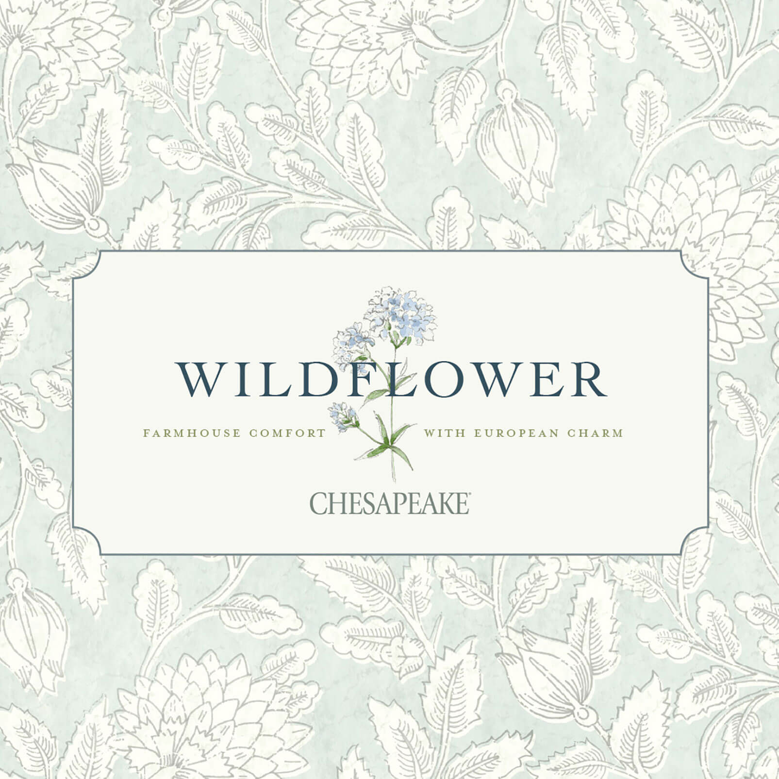 4134-72539 Chesapeake Wildflower Vadouvan Jacobean Trail Wallpaper ...