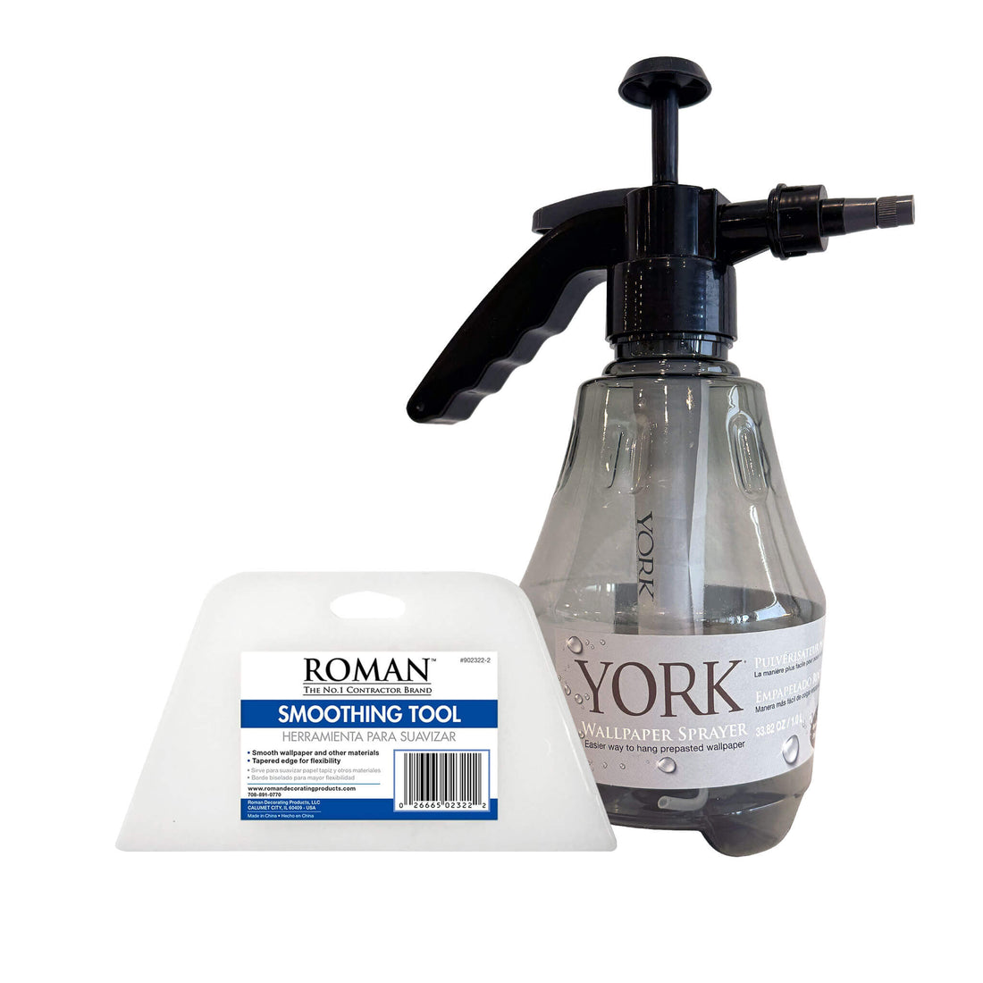 Pre-pasted Wallpaper Install Kit - Smoothing Tool + Spray Bottle – US ...