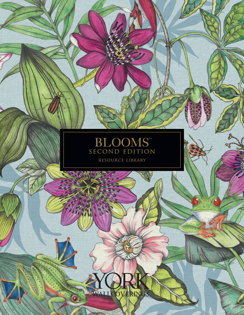 BL1734 Blooms Second Edition Brushstroke Floral Wallpaper - Pearl – US ...