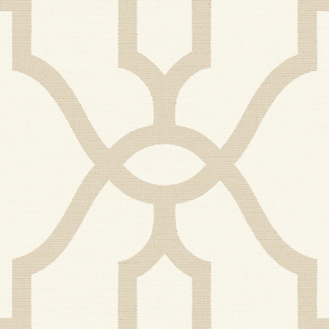 ME1554 Magnolia Home Woven Trellis Wallpaper - Beige – US Wall Decor