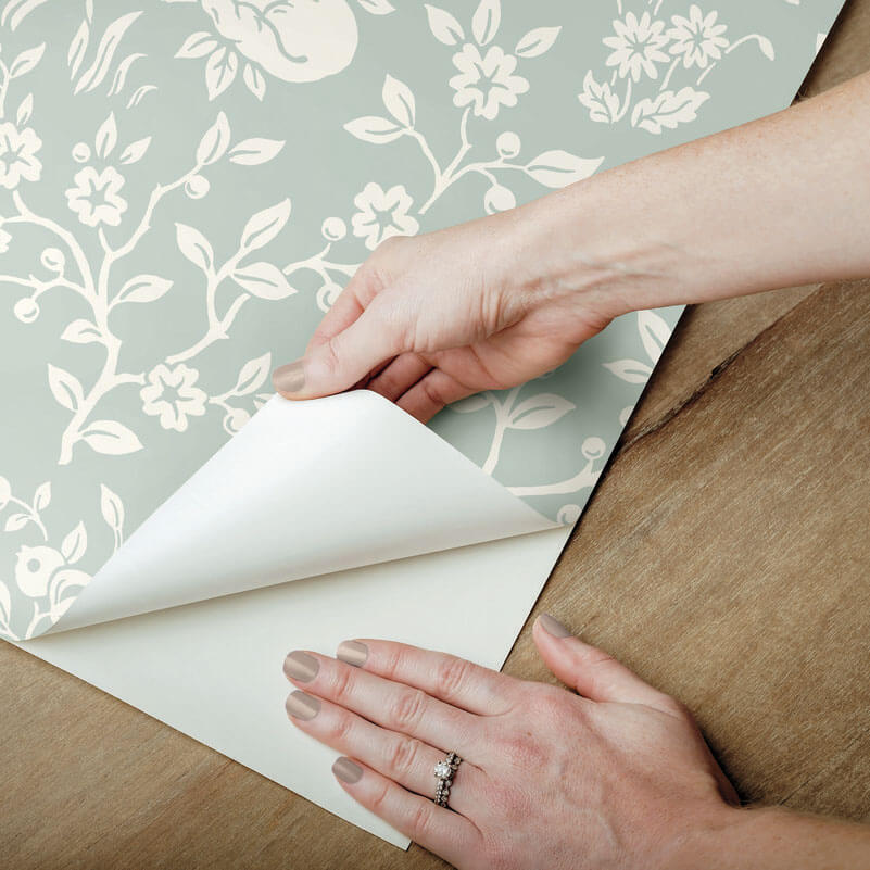 PSW1167RL Magnolia Home Fox & Hare Peel & Stick Wallpaper - Green – US ...