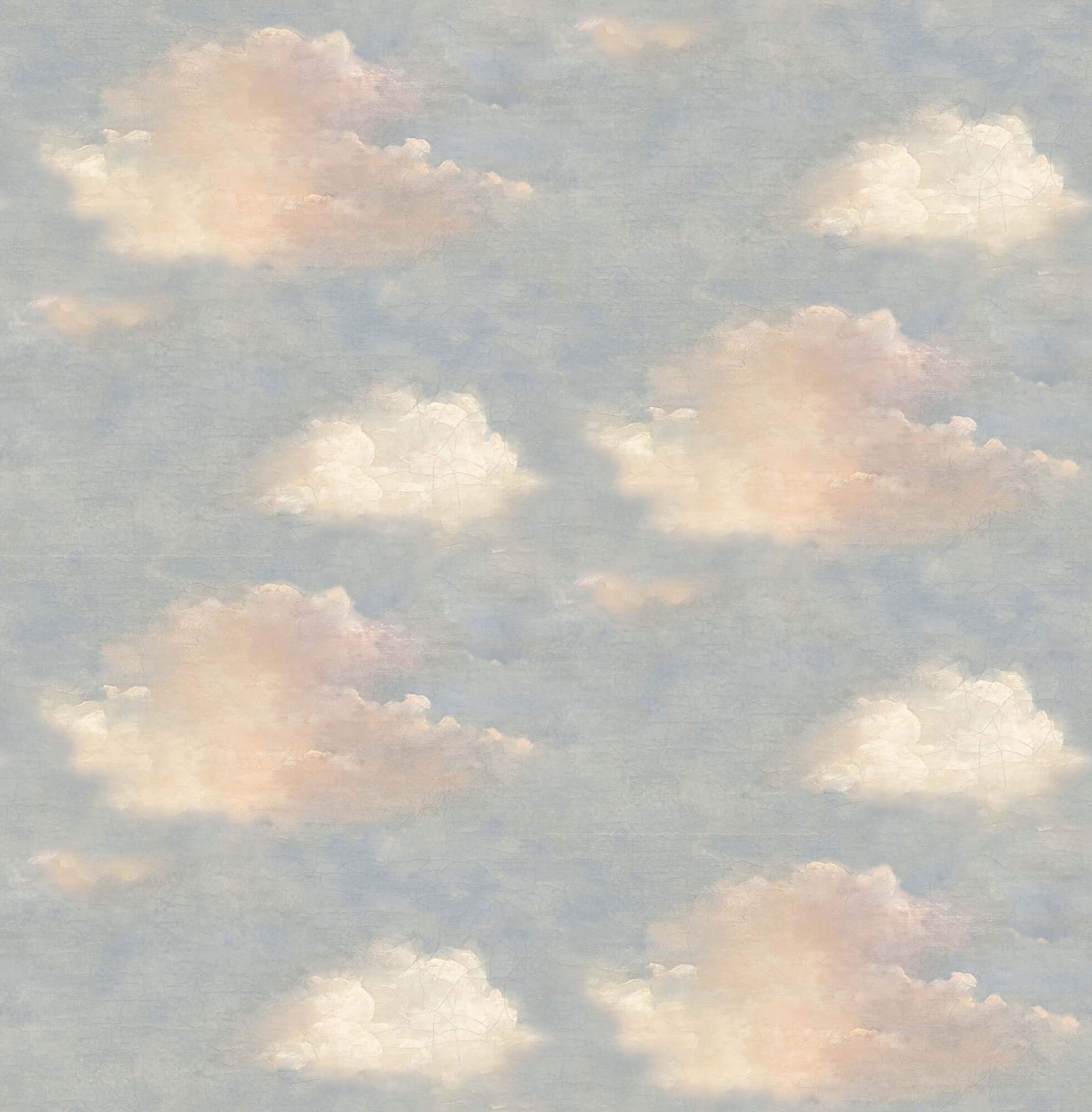 MFW30902 Mayflower Westerly Clouds Peel & Stick Wallpaper - Blue & Pink ...