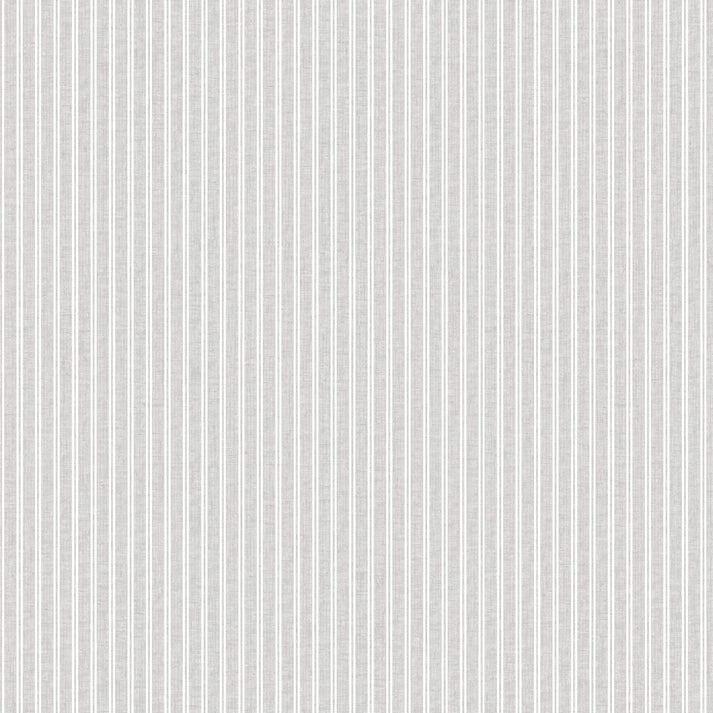 SR1591 New Ticking Stripe Wallpaper - Gray – US Wall Decor